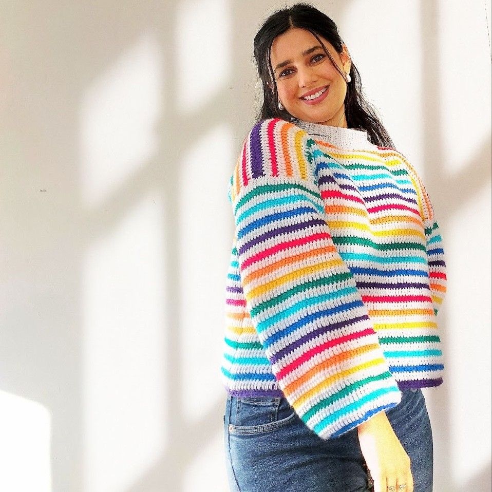 Rainbow - Pullover – Hobbii