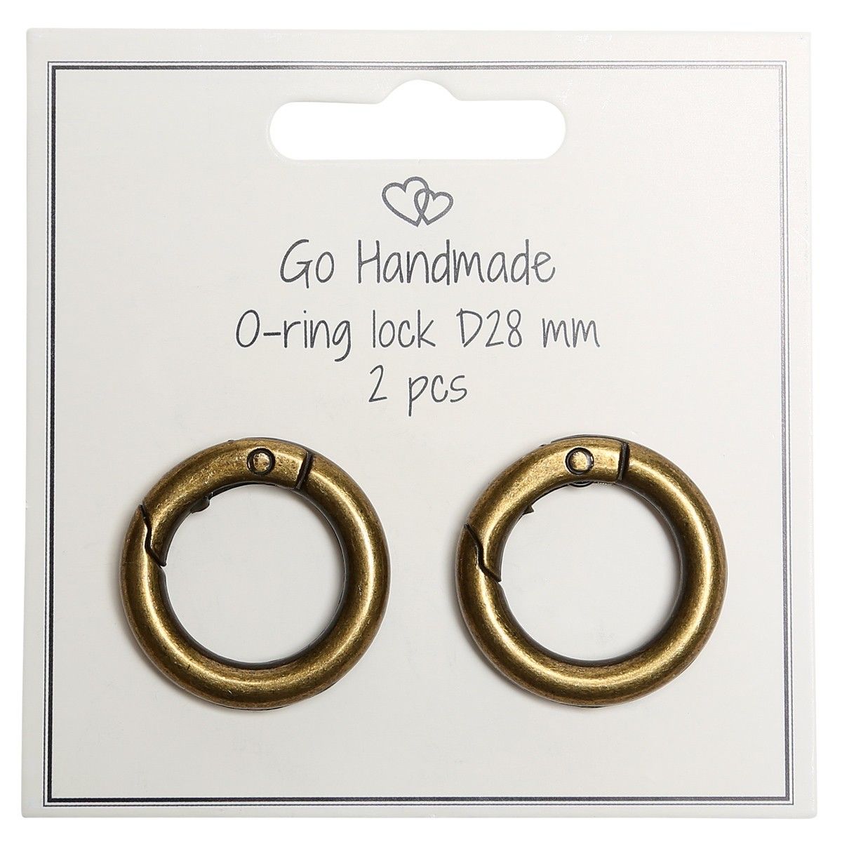 O-Ring-Verschluss - Rund - 28 mm – Hobbii